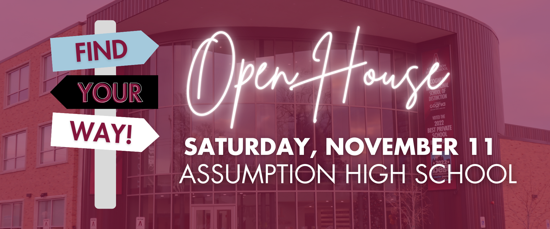 Open House Reminders - Assumption High School
