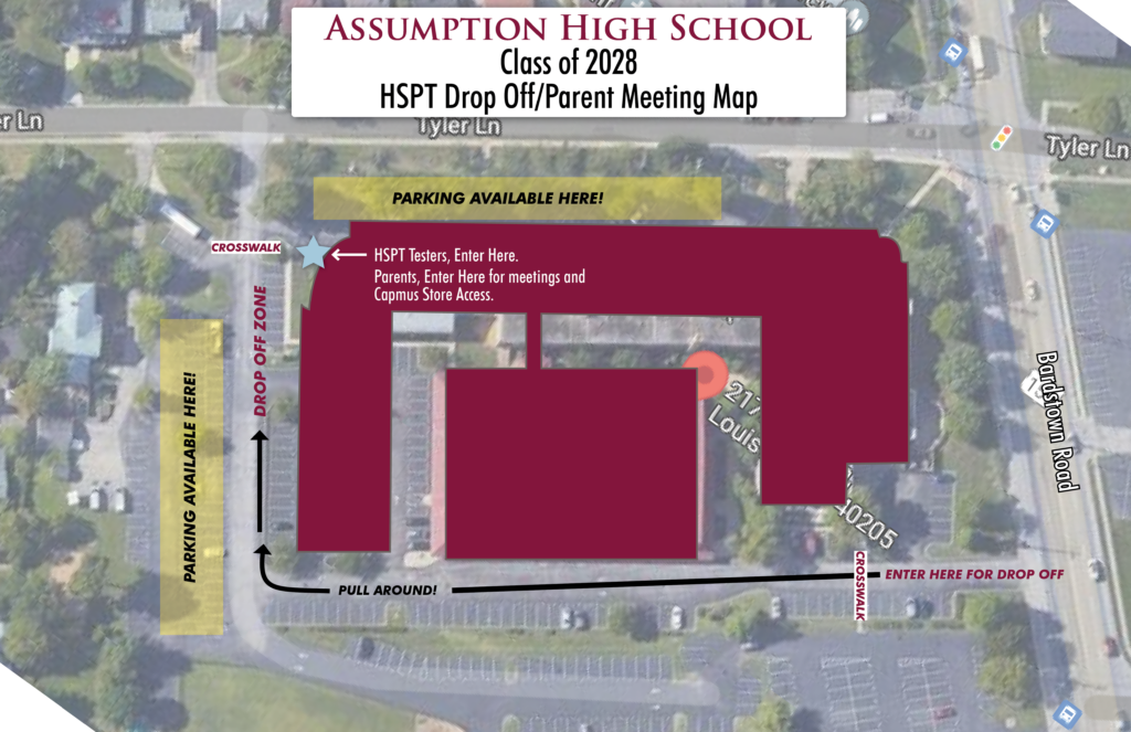 HSPT Reminders - Assumption High School